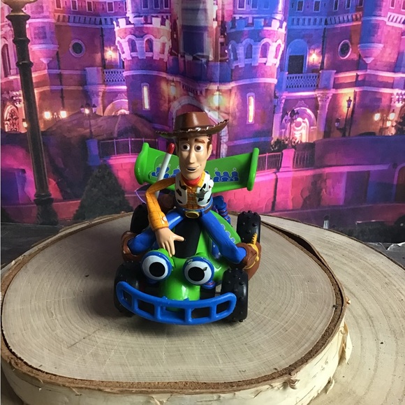 Disney | Toys | Disney Parks Toy Story Woody Riding Rc Pullback Toy ...